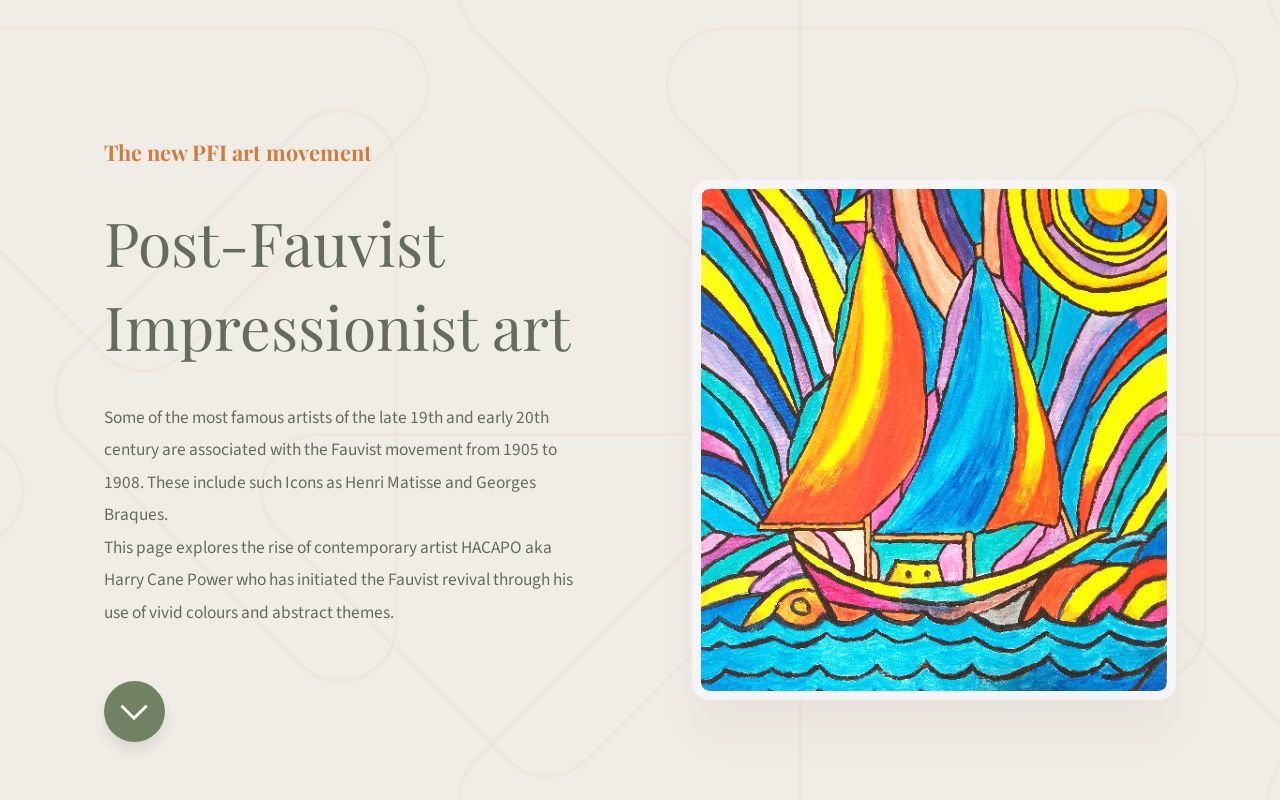 PFI art movement